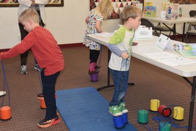 Children ‘leap into science’ at library, find balance | Chino Valley ...