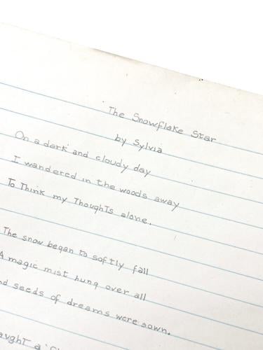 Type Punch Matrix Offers Rare Sylvia Plath Manuscript | Odd ...