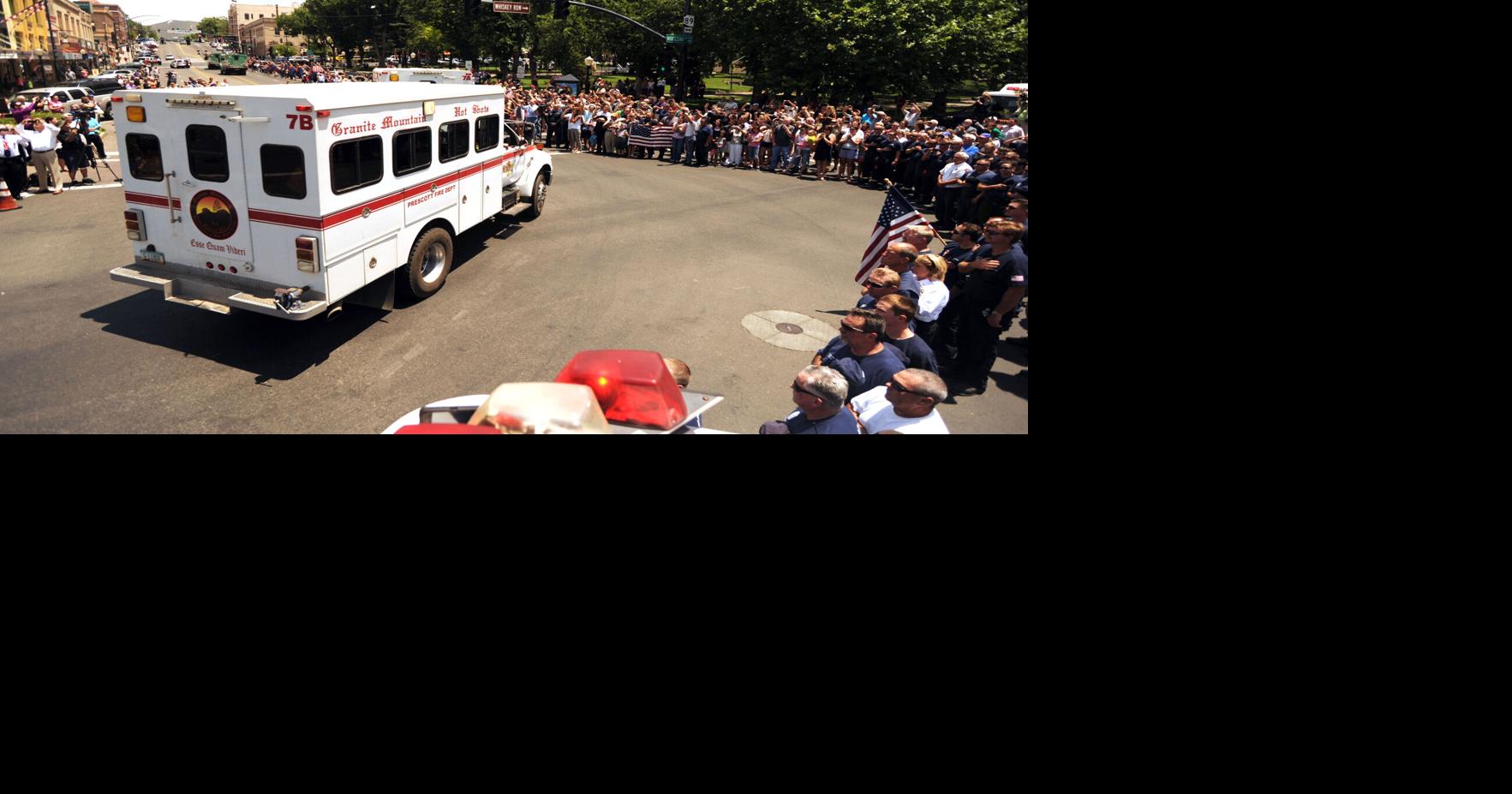 Community, first responders honor firefighters as Hotshots' 'buggies ...