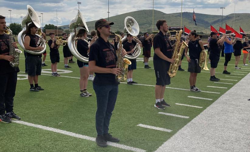 Bradshaw Mountain High Marching Bears prepare for first performance ...