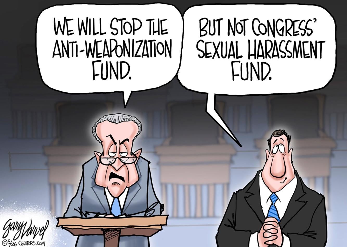 Editorial cartoon (2): June 3, 2026 | Opinion | dcourier.com