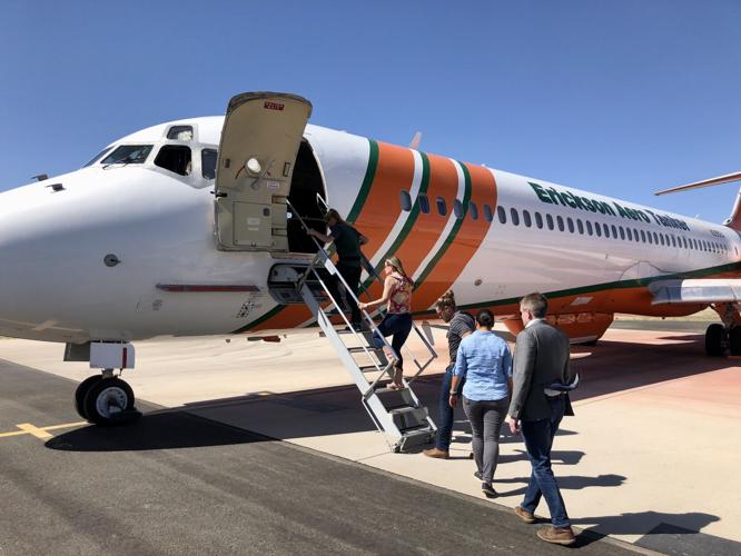 Sinema talks Crooks Fire, infrastructure needs during visit to Prescott ...
