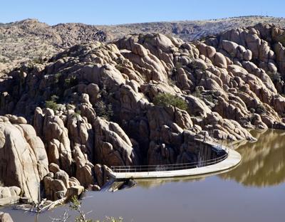 Watson Lake overflow going to recharge aquifer | Chino Valley Review ...