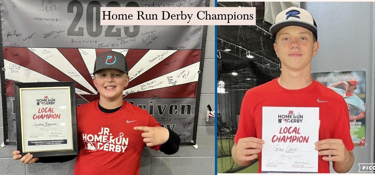 Photo: Jayden Benson, Eugene Lowe win Prescott Home Run Debry | Sports ...