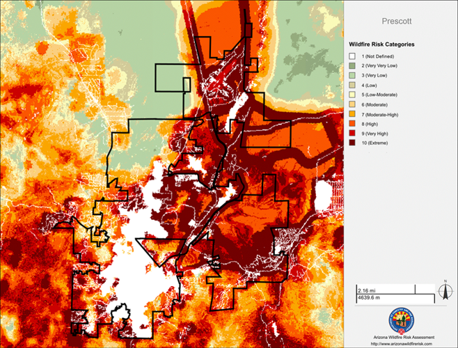 Arizona wildfire risk among highest in U.S., study finds | News ...
