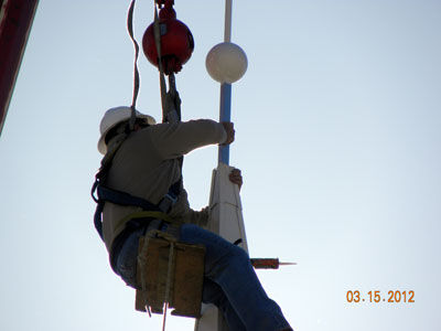 Photo Gallery: LDS church steeple-raising | Photo Galleries | dcourier.com