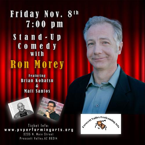 Clean comedy with Ron Morey comes to PV Performing Arts Main Street ...