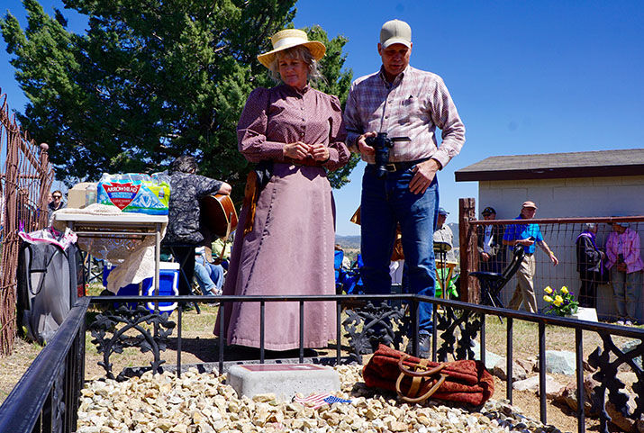 Sharlot Hall’s gravesite improved through fundraiser (video) | News ...