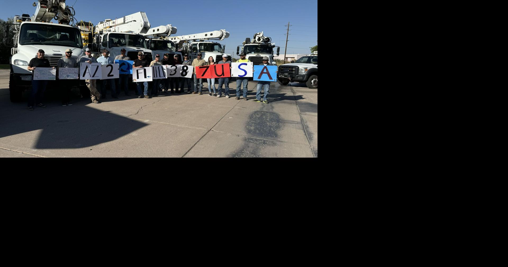 APS crews Head to Florida for post-hurricane Milton power restoration ...