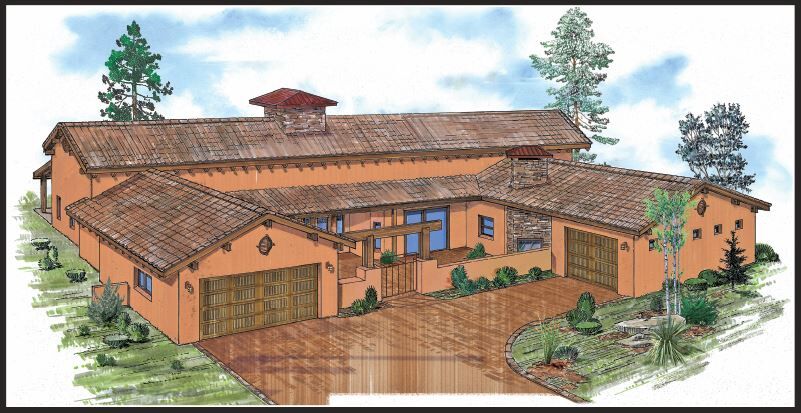 Feature Home: This 2,671Sf Territorial Style Home Is Luxurious ...