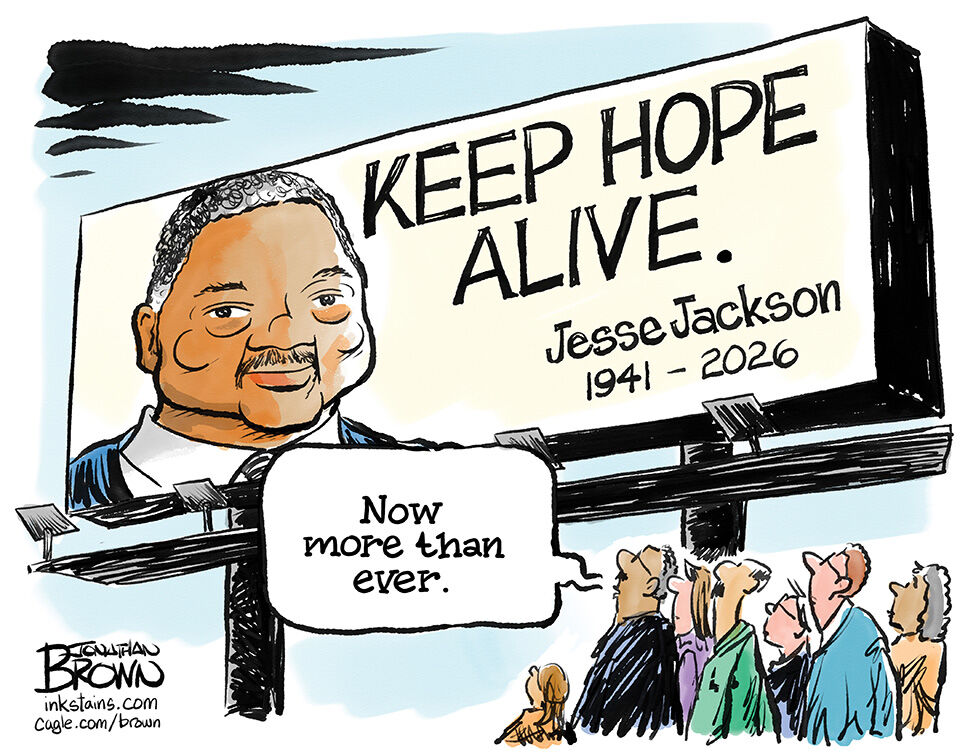 Editorial cartoon (2): Feb. 18, 2026 | Editorial Cartoons | dcourier.com
