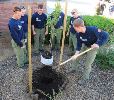 9/11 Survivor Tree Planting and Dedication | Photo Galleries | dcourier.com