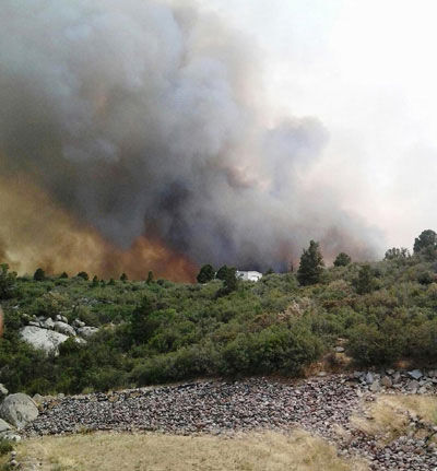 UPDATE: Yarnell Hill fire grows to over 8,000 acres; map shows size ...