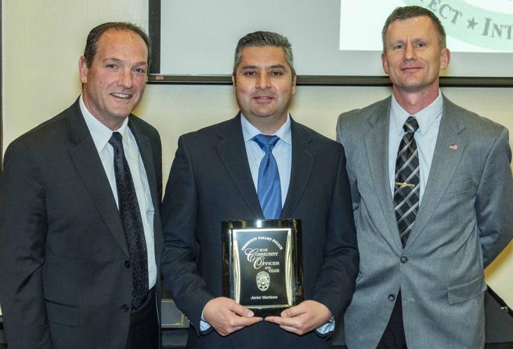 Ryan Spriggs named Officer of Year as PVPD announces annual service ...