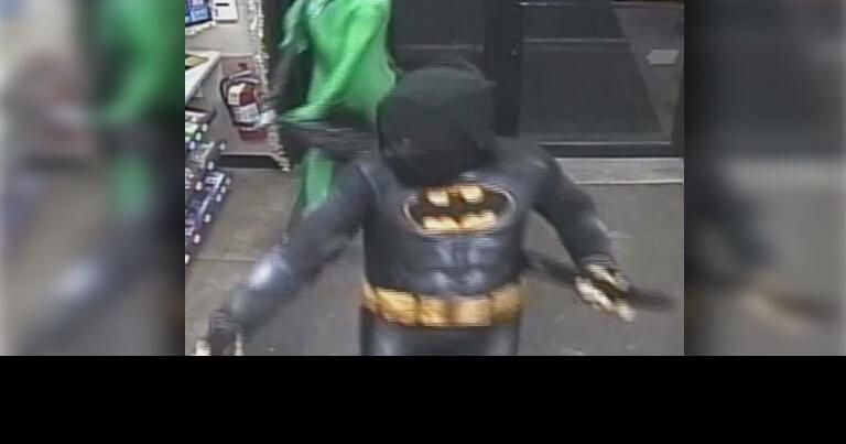 Iowa police release photo of 'Batman' robbery suspect | Odd ...