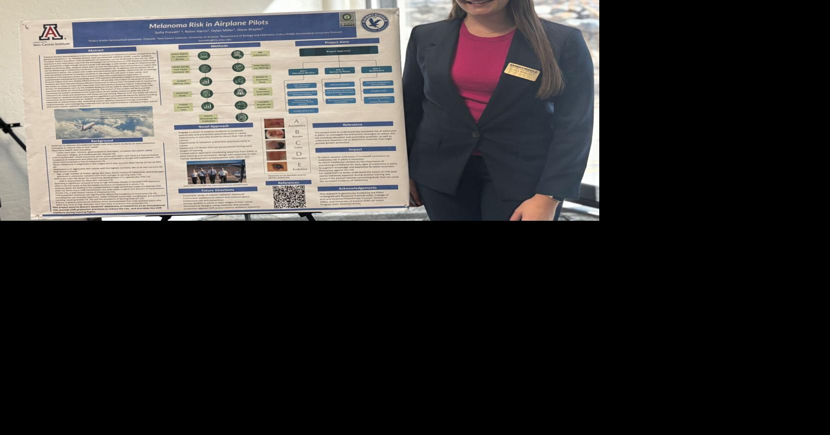 Embry-Riddle student conducts research on pilots risk for Melanoma ...