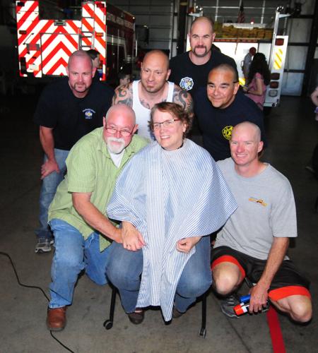 Firefighters shave their heads | Photo Galleries | dcourier.com