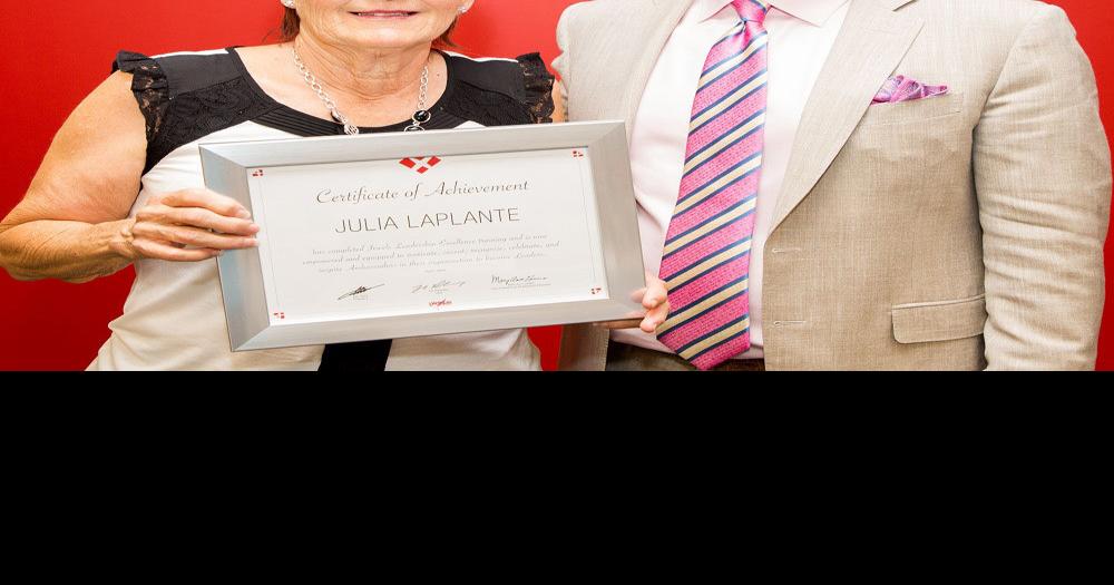 Julia Laplante completes Plexus training session | Life | dcourier.com