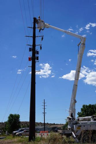 New 69 kV powerline installed along Willow Lake Road | News | dcourier.com