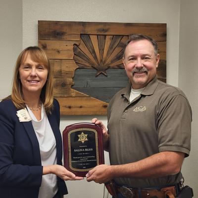 Rep. Bliss receives award from Arizona Constable Association | News ...