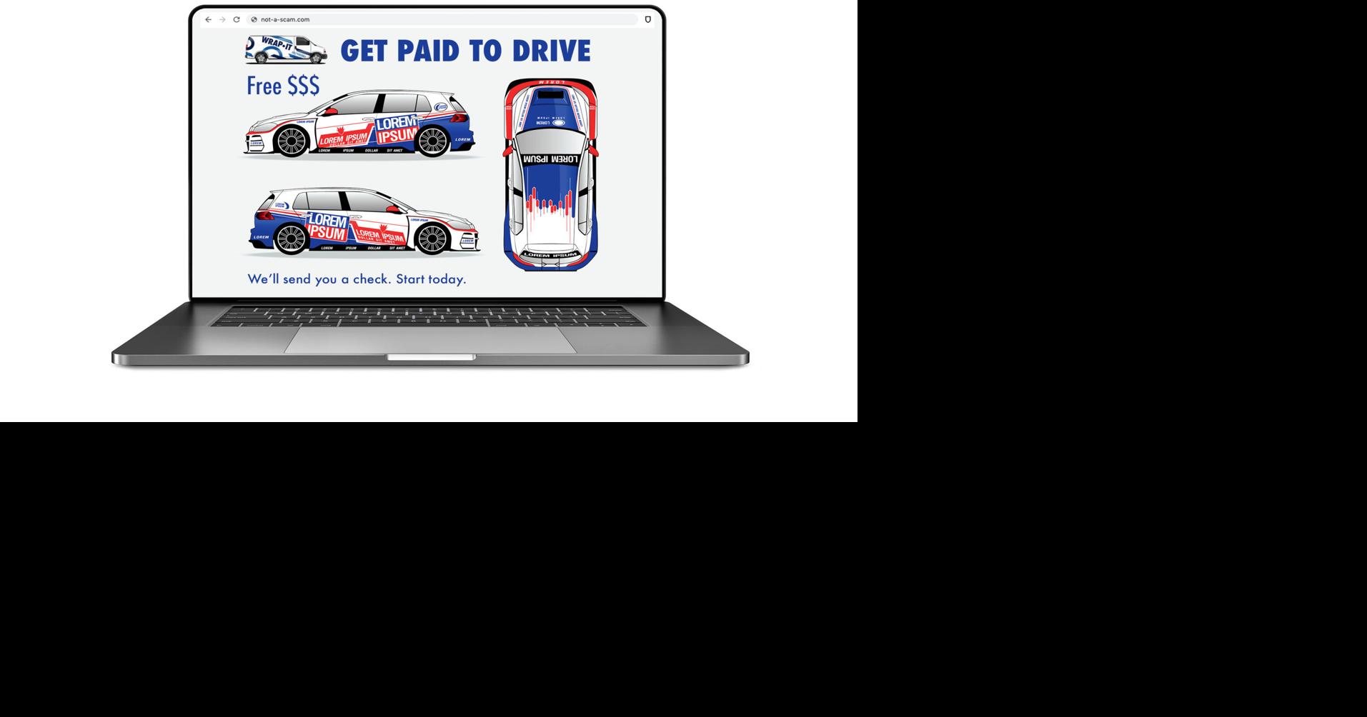FTC warns of ‘Get paid to drive’ car wrap scam | News | dcourier.com