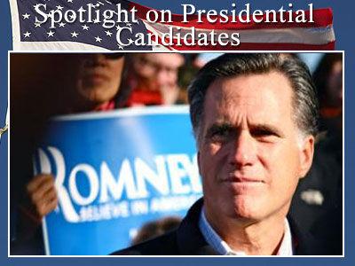 Blog: Spotlight on 2012 Presidential Candidates - Part 5: Mitt Romney ...