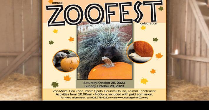 ZooFest, 10 a.m. October 28 and October 29, in Prescott | News ...
