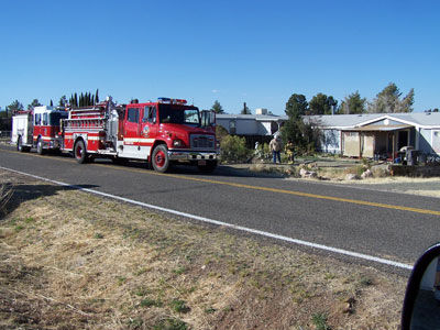 Monday fire contained | Features | dcourier.com