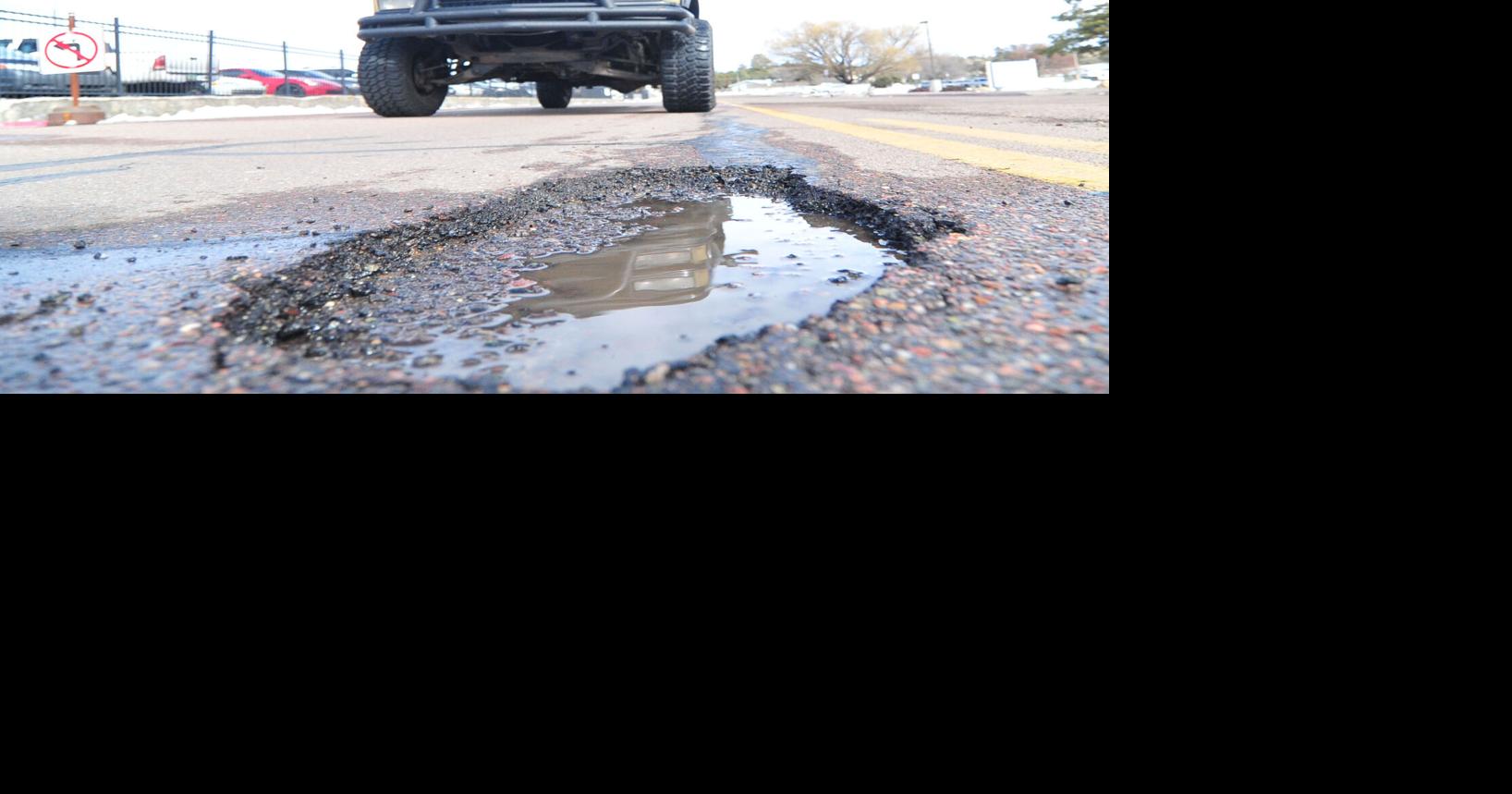 Potholes: Snow, ice can turn area roads into a rough ride | Chino ...