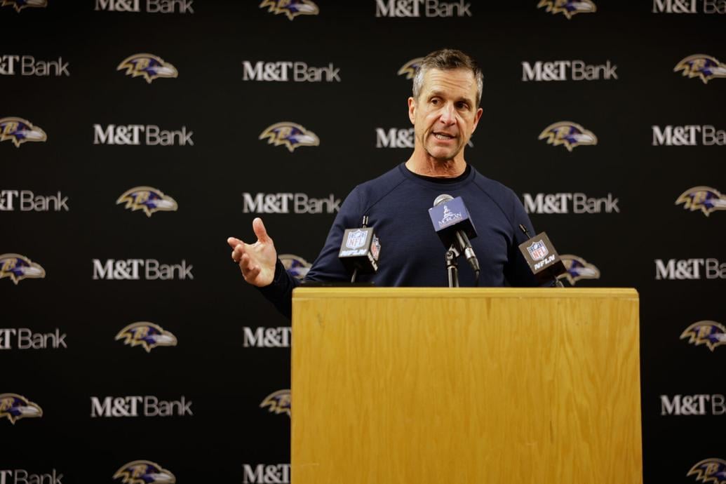 John Harbaugh interviews in person for the Giants' coaching vacancy ...