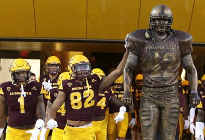 ASU unveils Tillman statue at Sun Devil Stadium | Sports | dcourier.com