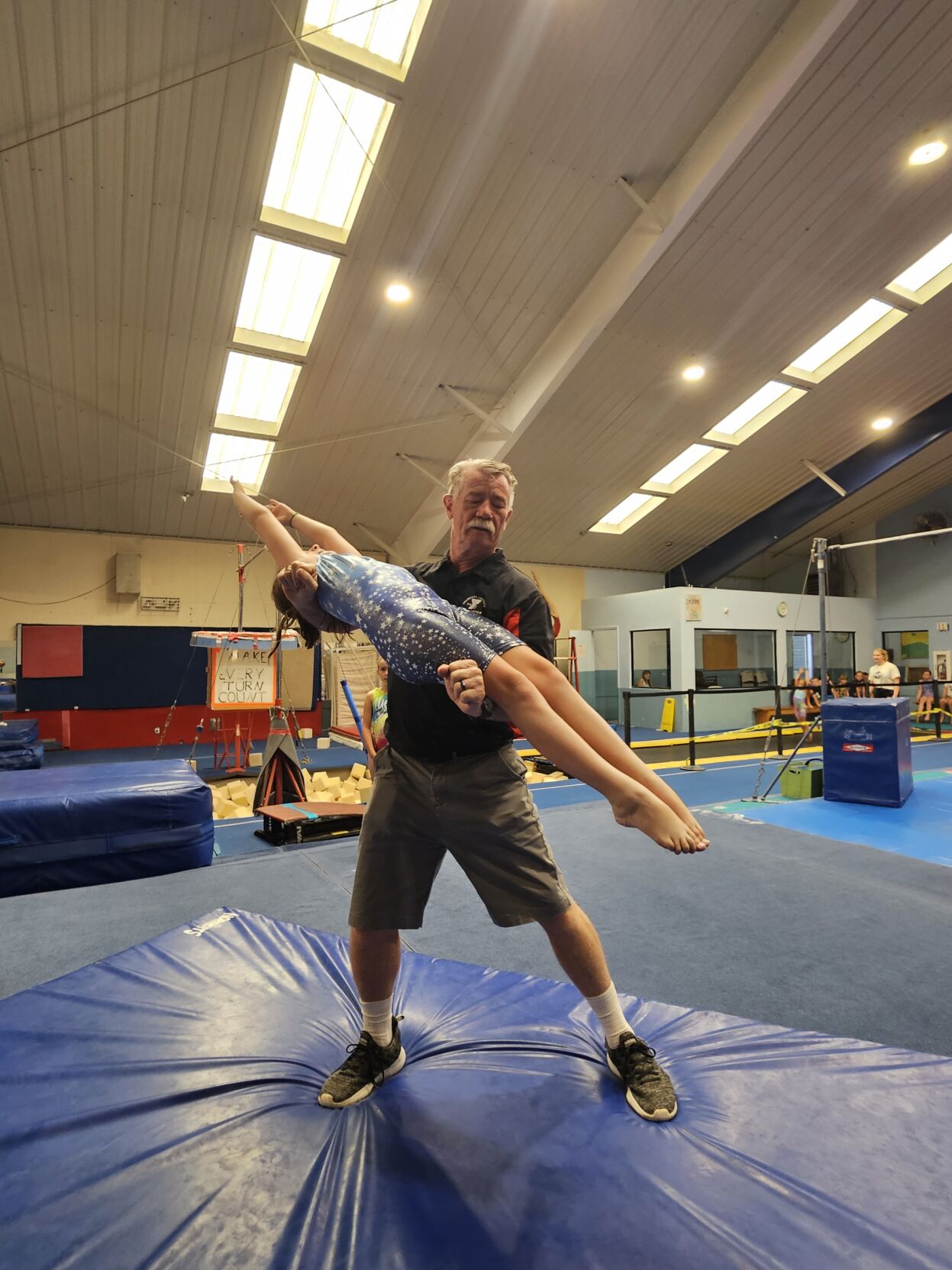 Retired gymnastics coach is never far from doing what he loves | News ...
