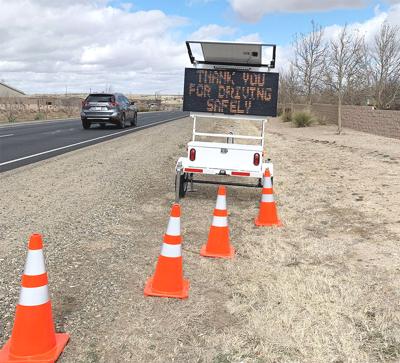 New speed-trailer message boards in Prescott Valley encourage safe ...
