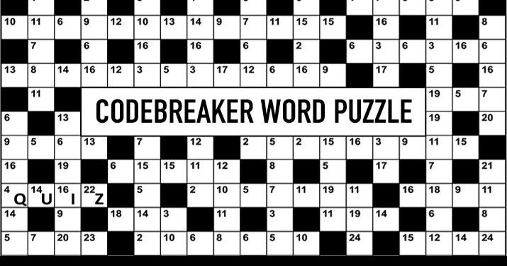 Monday Printable: Codebreaker Word Puzzle 070520 | Features | dcourier.com
