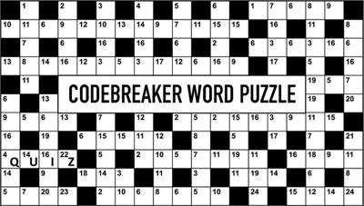 Monday Printable: Codebreaker Word Puzzle 070520 | Features | dcourier.com