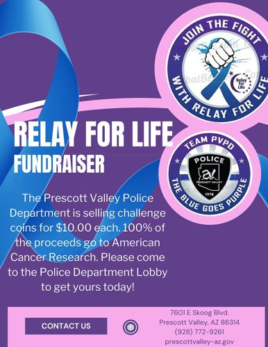 Police supporting Relay for Life event with ‘Challenge Coin’ sales ...