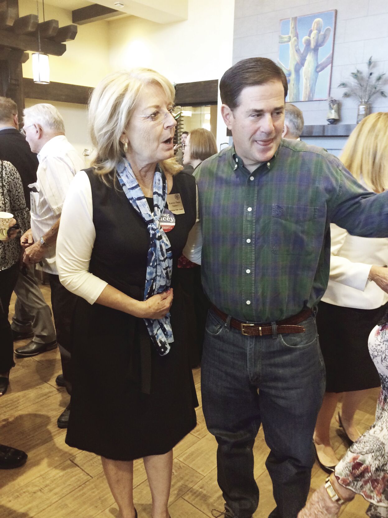 Photos: Gov. Doug Ducey in Prescott | Elections | dcourier.com