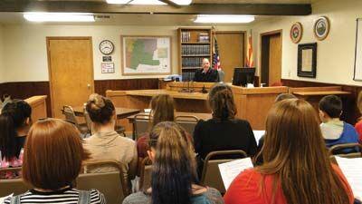 Students visit Mayer Justice Court | News | dcourier.com