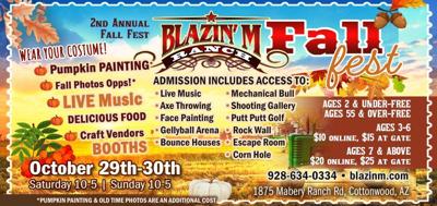 Blazin' M Ranch Fall Fest scheduled for Oct. 29-30 in Cottonwood ...