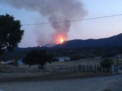 Yarnell Hill fire reaches 100 acres | News | dcourier.com