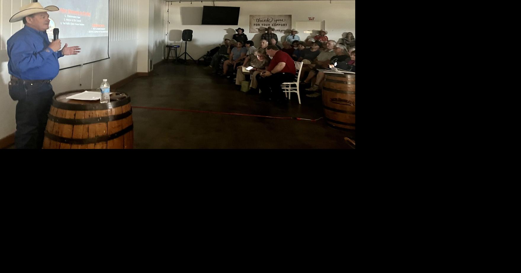 Photos: Tuesday’s open-house meeting for rodeo grounds presentation ...