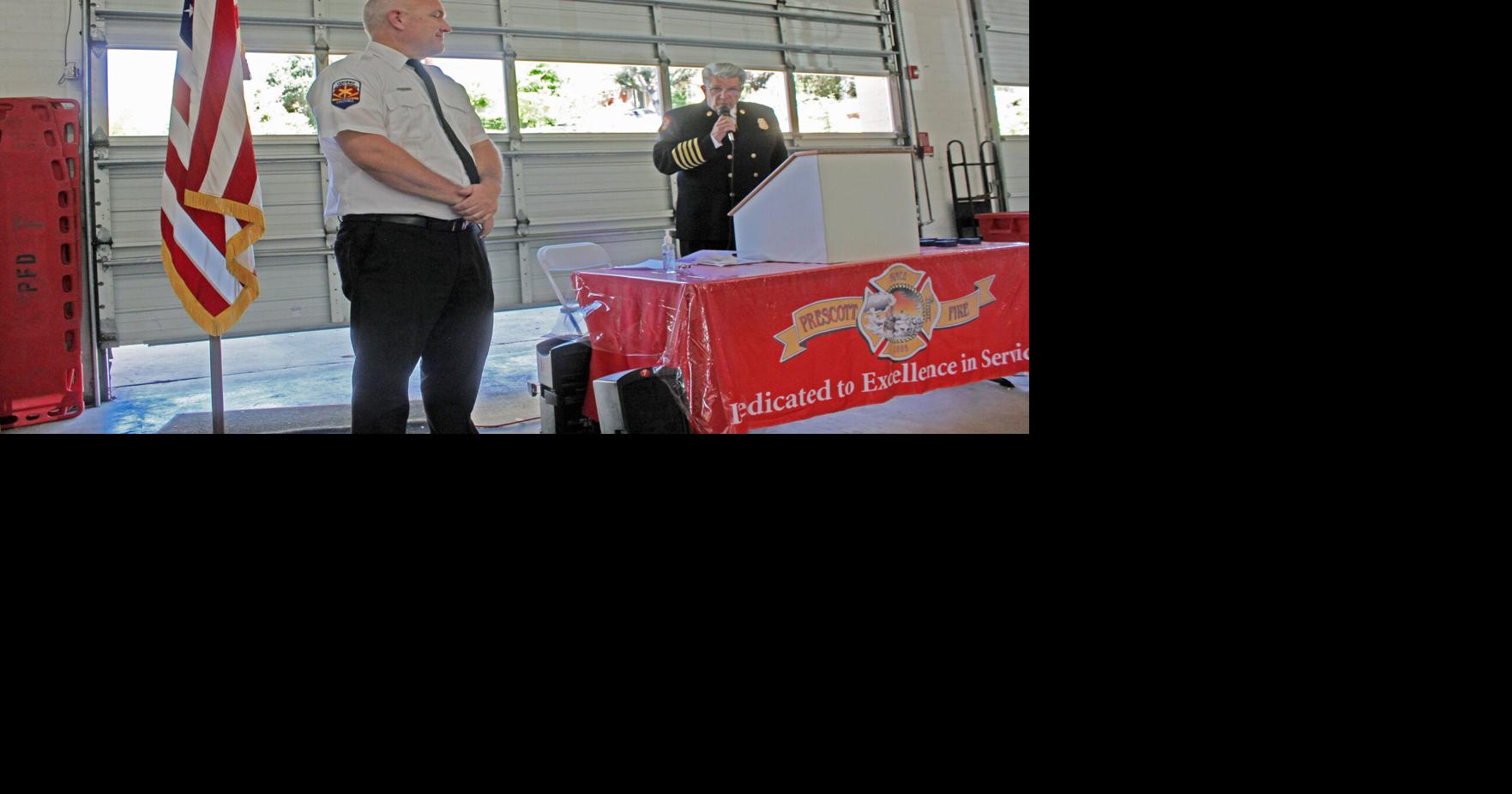 Prescott Fire Department recognizes new hires, years of service at ...