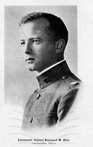 Days Past: Raymond W. Bliss: Commanding officer of Whipple Barracks ...