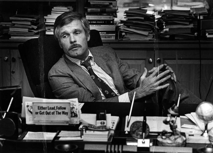 CNN founder Ted Turner, a brash and outspoken television pioneer, has ...