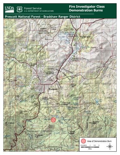 Small fires planned in Bradshaw Ranger District for wildland fire ...