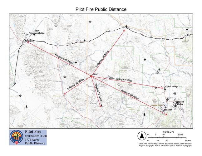 State: Pilot Fire in northwestern Yavapai County likely long-duration ...