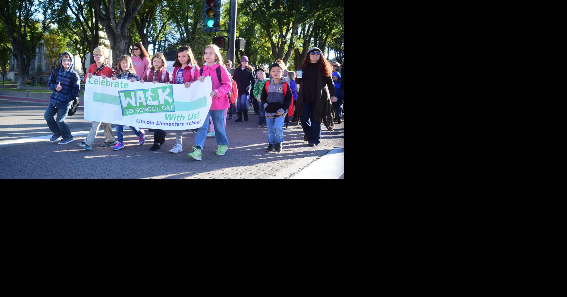 ‘Walk to School Days’ offers local children a chance to get exercise ...