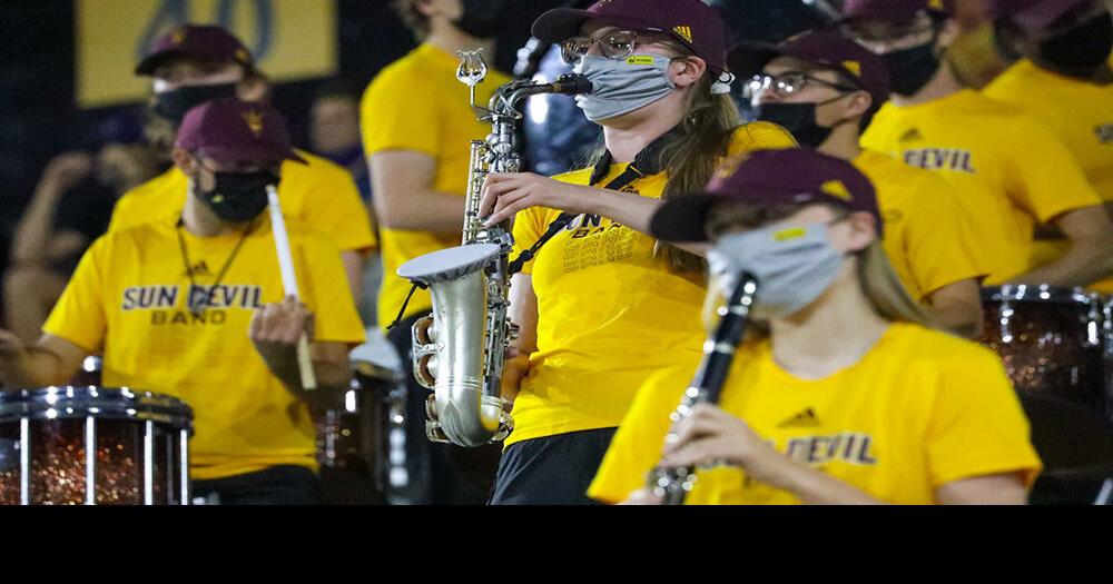 Music to their ears: After yearlong wait, ASU marching band members ...