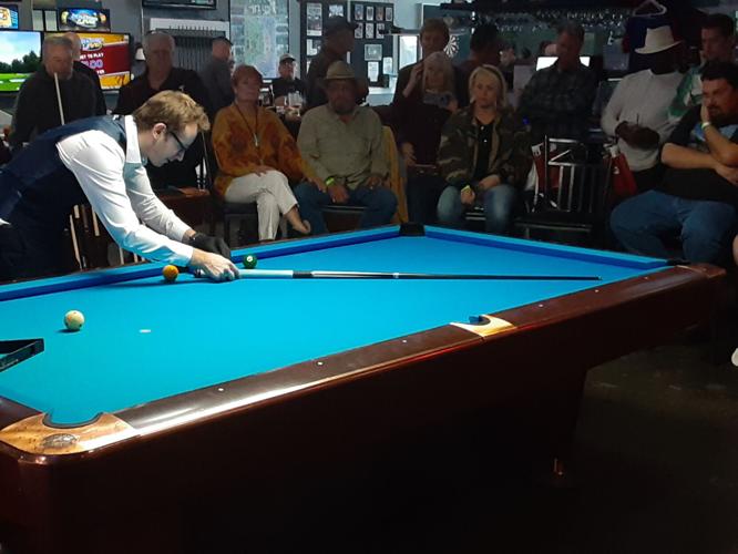 World class pool player wows crowd at Barefoot Bob's Billiards | News ...
