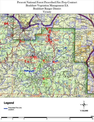 Prescribed fire handline prep work begins on Bradshaw Ranger District ...